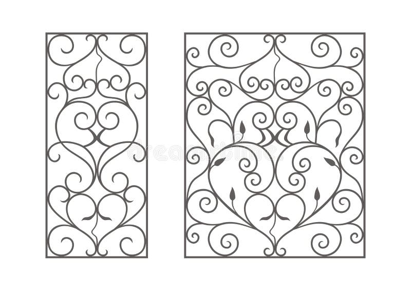 Wrought Iron Border Clip Art Wrought Iron Border Vector Images (over