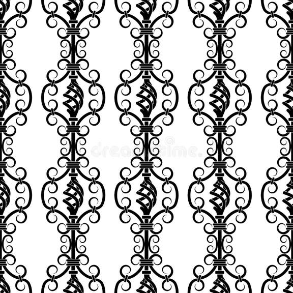 Wrought Iron Pattern Stock Illustrations – 3,595 Wrought Iron Pattern ...