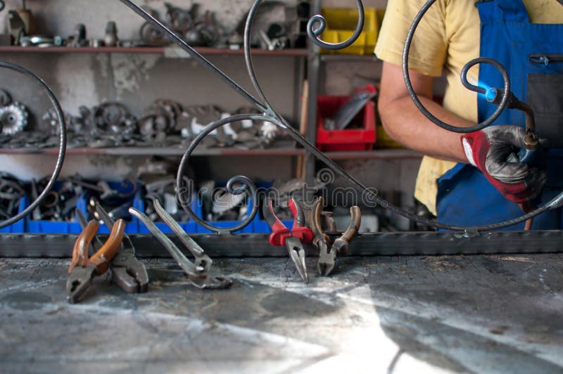 Wrought Iron shop stock photo. Image of shop, iron, craft - 58132904