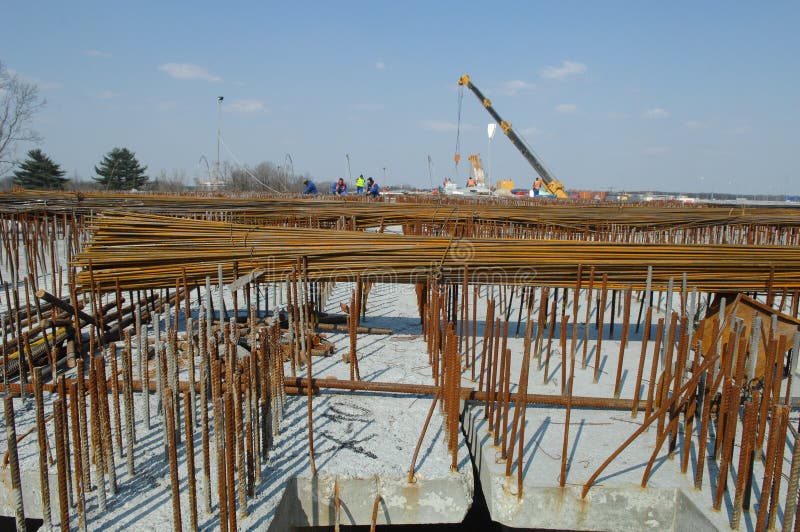 Wrought Iron, Used in Construction for Concrete Reinforcement, Day ...