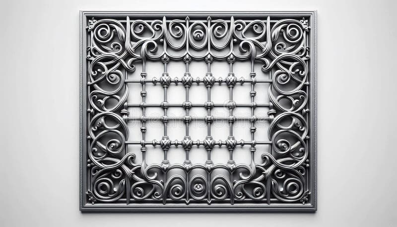 Ideas for a Beautiful and Secure Wrought Metal Window Grille in ...