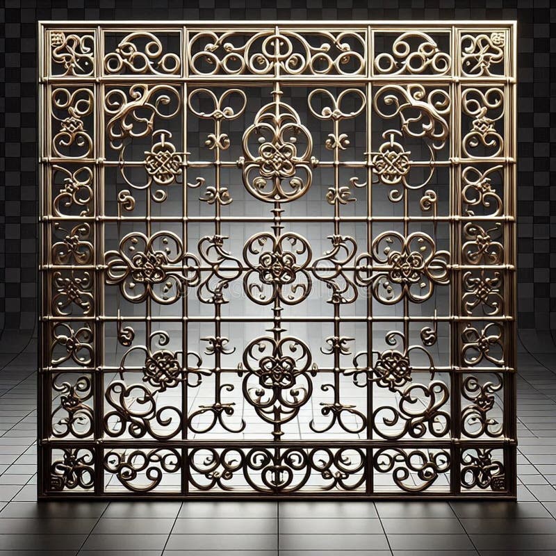 Ideas for a Beautiful and Secure Wrought Metal Window Grille in ...