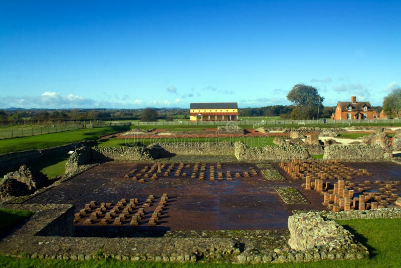 Wroxeter Roman City stock photo. Image of archaeology - 32631224