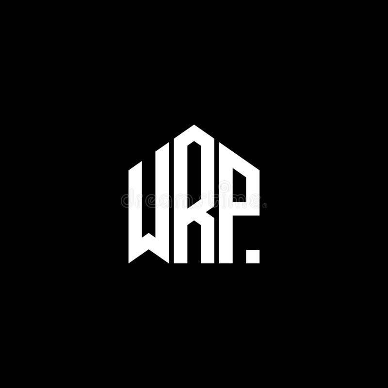 WRP Letter Logo Design on BLACK Background. WRP Creative Initials ...