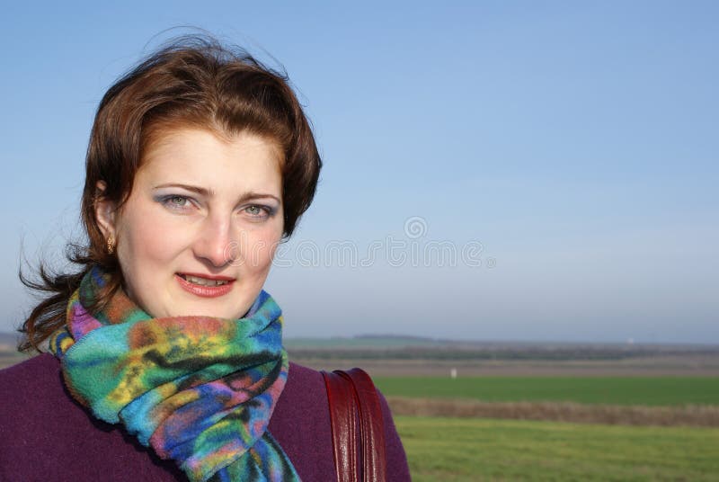 Wry smile stock photo. Image of looks, autumn, quiet - 12193384