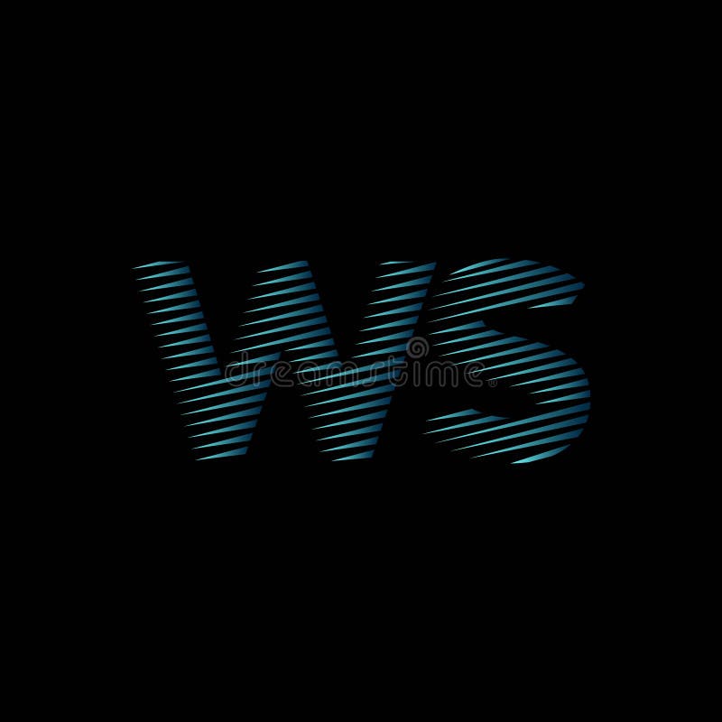 Ws Monogram Stock Illustrations – 825 Ws Monogram Stock Illustrations ...