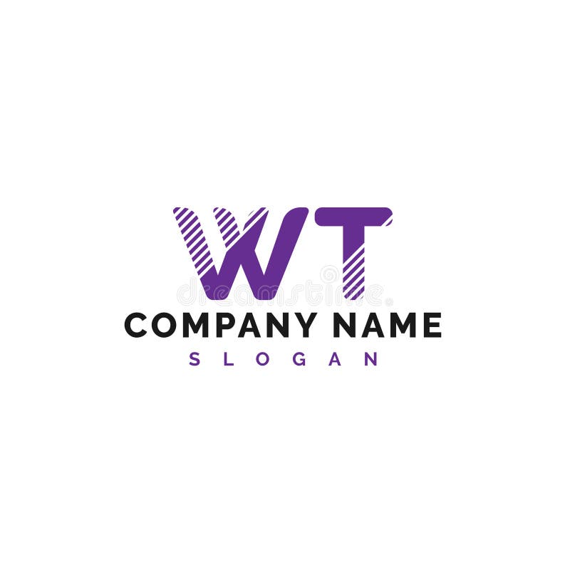 WT Letter Logo Design. WT Letter Logo Vector Illustration - Vector ...