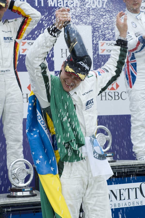 Racing Driver Lucas Tucci Di Grassi Editorial Photo - Image of ...