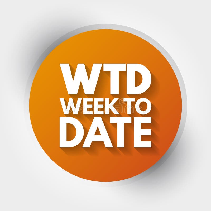 Weektodate Stock Illustrations – 20 Weektodate Stock Illustrations ...