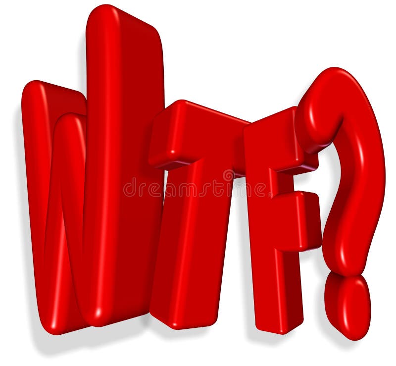 Wtf ? stock illustration. Illustration of board, confusion - 29871974