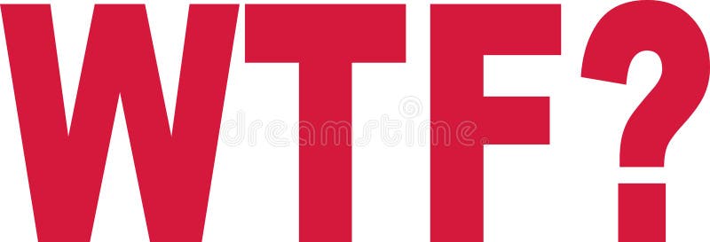 WTF Question vector stock vector. Illustration of pictogram - 107207687