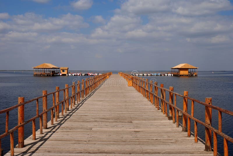 Wu Liang Suhai Horizon Landscape Stock Image - Image of jiangxi, motor ...