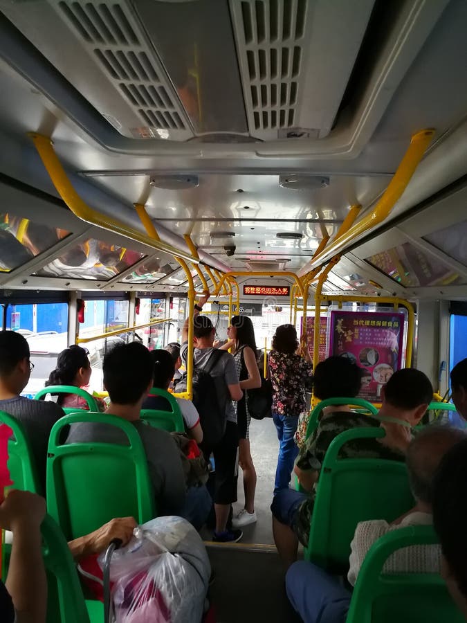 Wuhan public bus editorial image. Image of china, city - 93717975