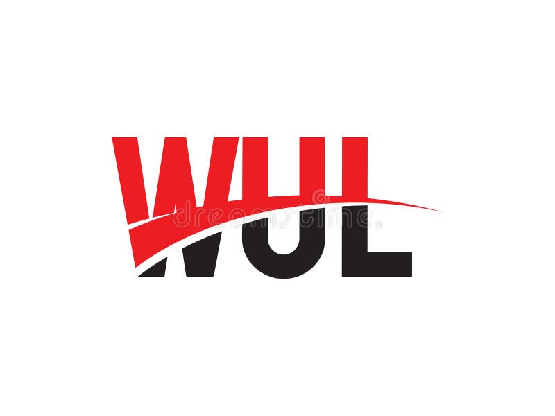 WUL Letter Initial Logo Design Vector Illustration Stock Vector ...