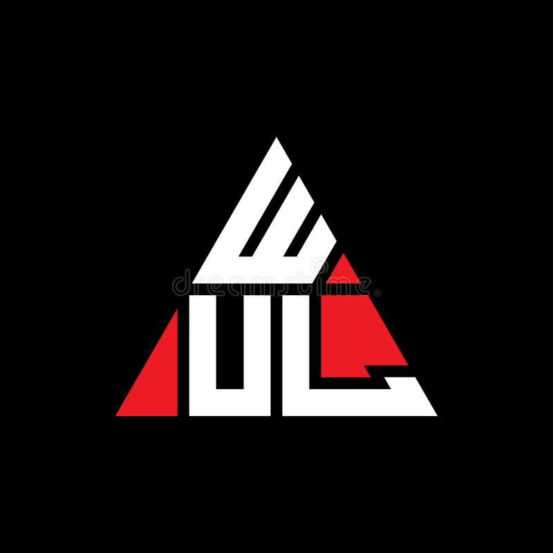 Wul Triangle Vector Logo Stock Illustrations – 4 Wul Triangle Vector ...