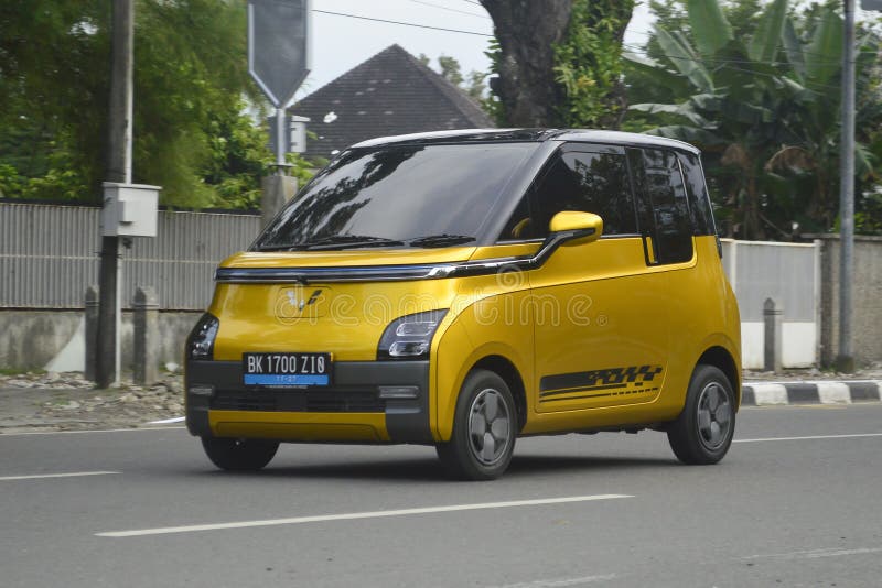 2022 Wuling Air EV editorial stock image. Image of asphalt - 265303419