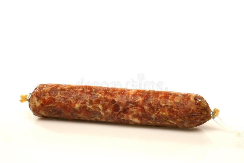 Wurst in Der Plastikverpackung Stockbild - Bild von nahrung, fett: 12290365