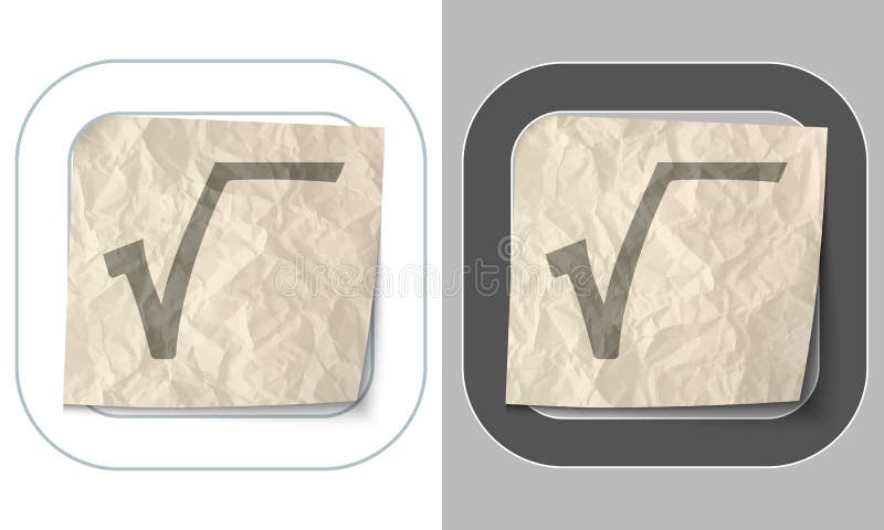 Wurzelsymbol stock abbildung. Illustration von wurzel - 75811588