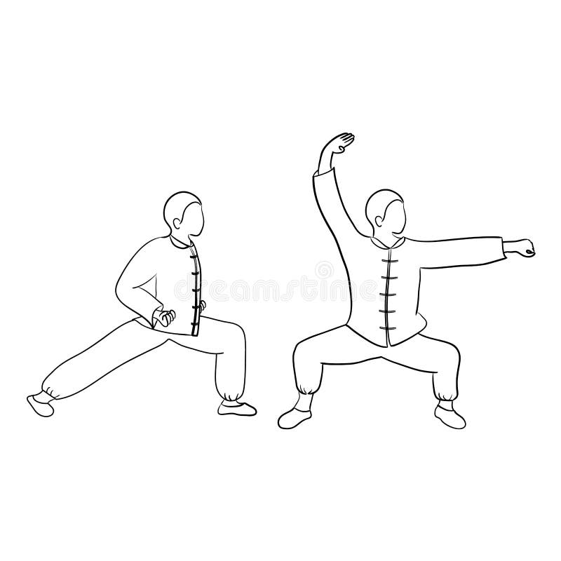 Wushu Stock Illustrations – 976 Wushu Stock Illustrations, Vectors ...