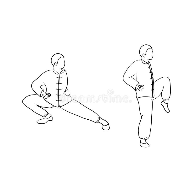 Wushu Stock Illustrations – 1,444 Wushu Stock Illustrations, Vectors ...
