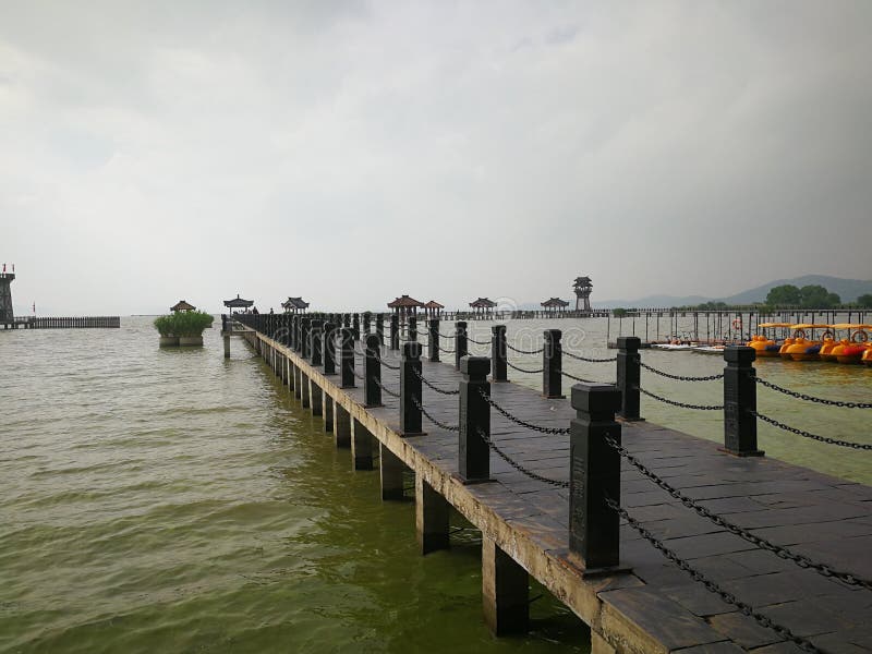 Wuxi film studio editorial photography. Image of lake - 92670772