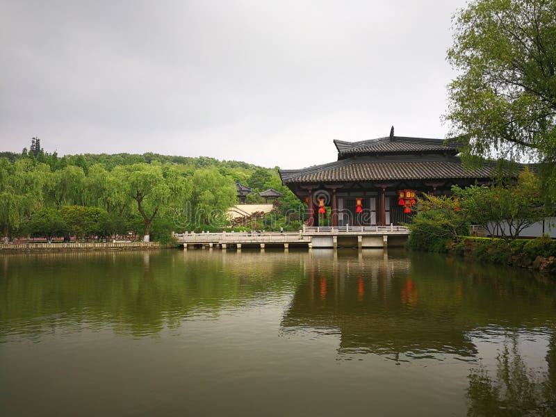 Wuxi film studio editorial image. Image of city, lake - 92670775