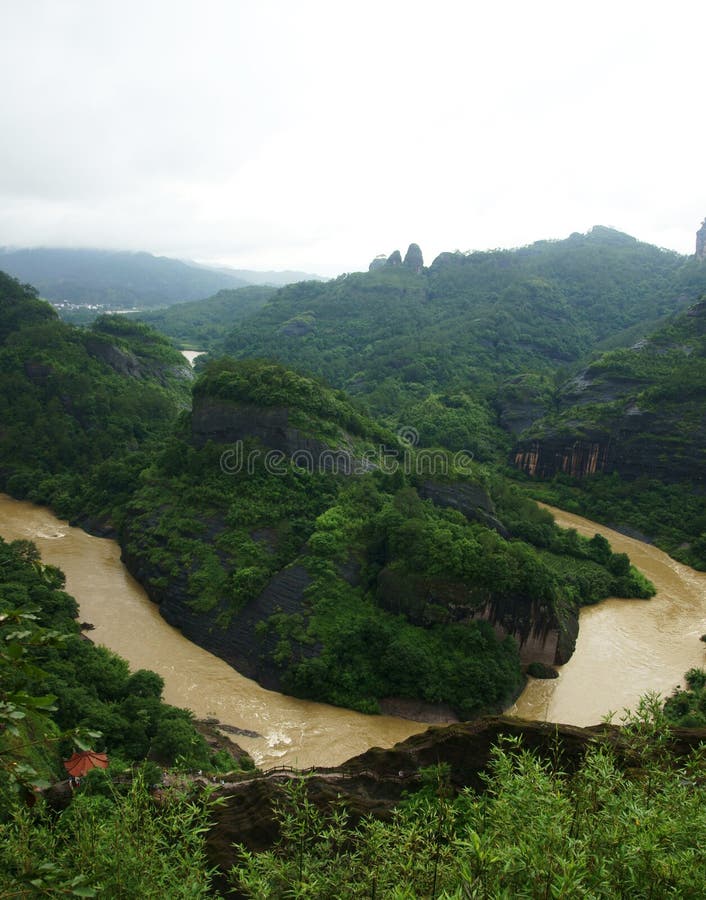 Wuyi Mountain stock image. Image of steps, fujian, china - 19817047