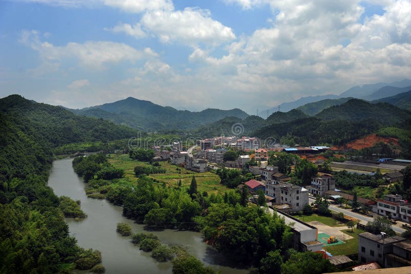 Wuyuan County, Jiangxi editorial photo. Image of province - 76146436