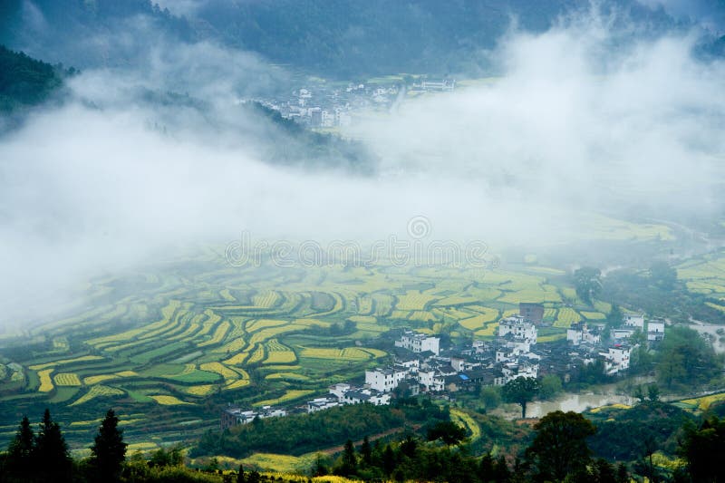 Wuyuan stock photo. Image of spring, china, wuyuan, river - 30409020