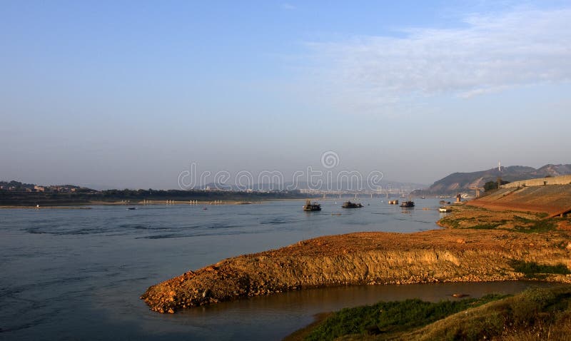 Wuzhou Overlooking the Xijiang Stock Image - Image of fresh, china: 4147635