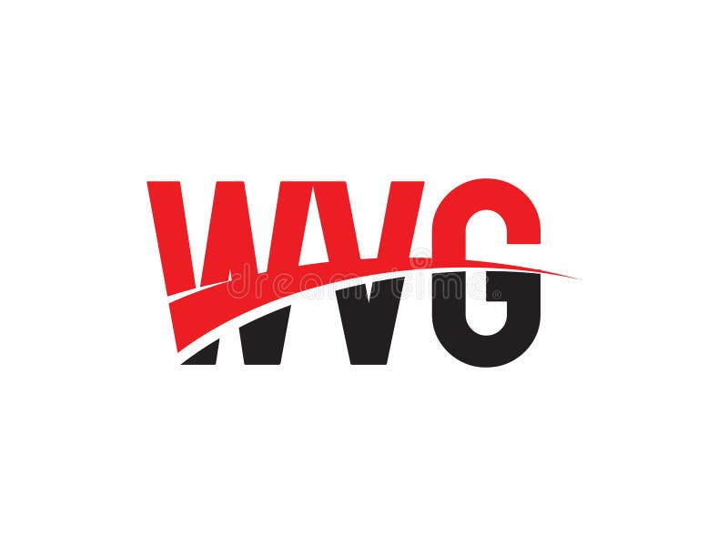WVG Letter Initial Logo Design Vector Illustration Stock Vector ...