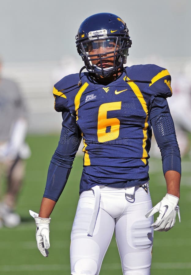 WVU Defensive Defensive Back Pat Miller Editorial Image - Image of ...