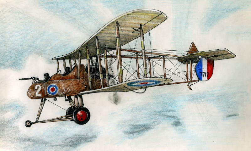 WW1 RAF FE8 stock illustration. Illustration of eiii - 65712869