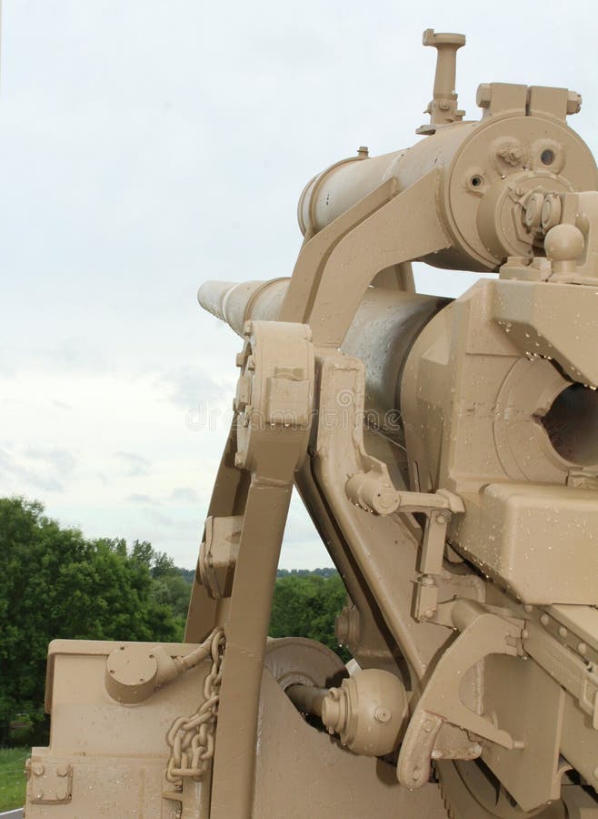 The WW2 German 88 Mm Cannon Stock Image - Image of cannon, german ...