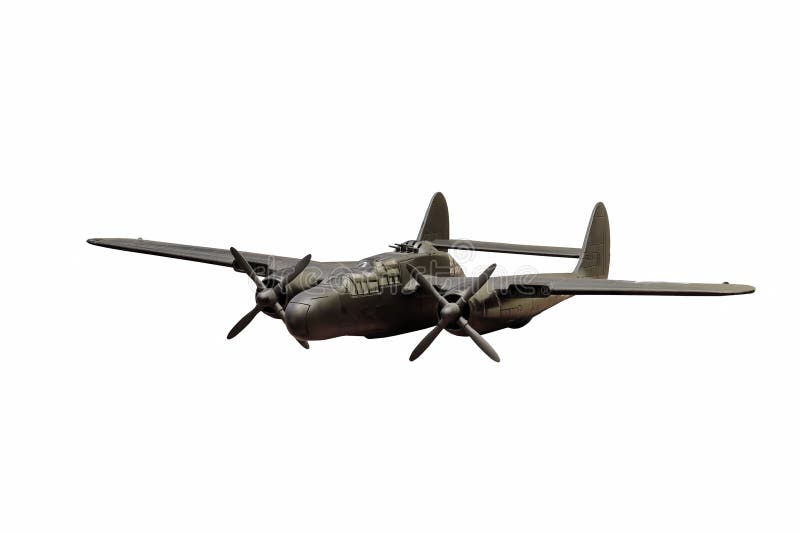 Ww2 scale model aircraft stock image. Image of night - 303034923