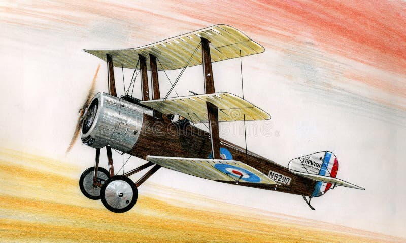 Sopwith Strutter Stock Illustrations – 2 Sopwith Strutter Stock ...