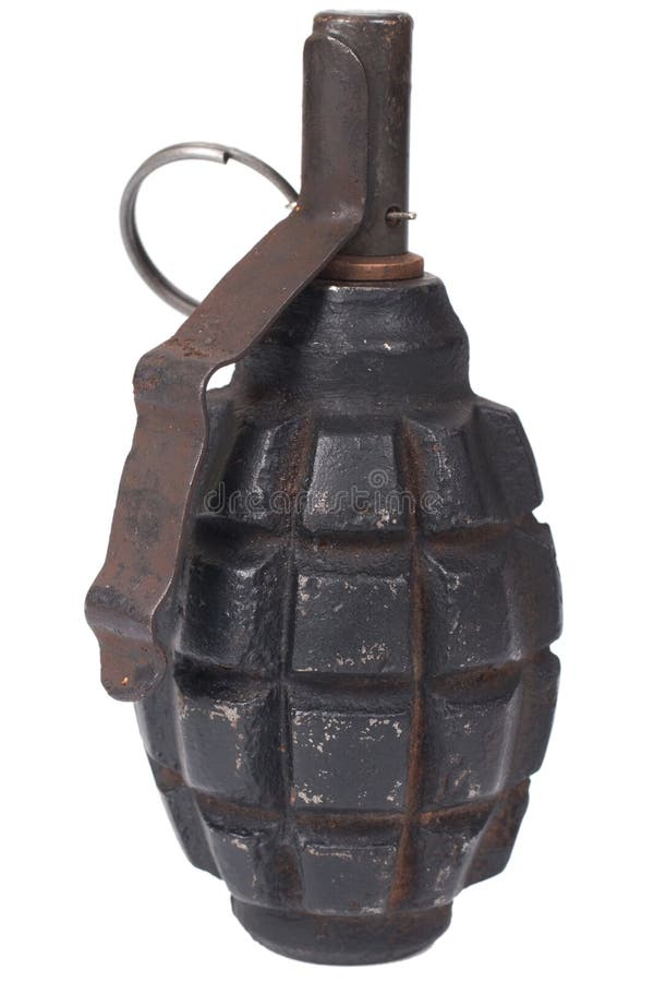 WW2 Soviet Red Army Hand Grenade Stock Image - Image of bang, attack ...