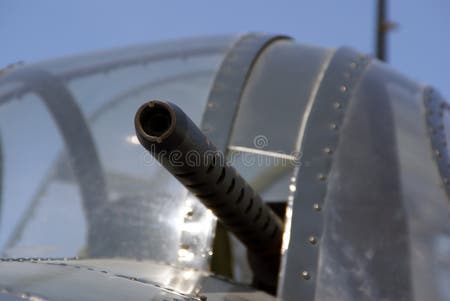 WW2 airplane machine gun editorial image. Image of grumman - 3136670
