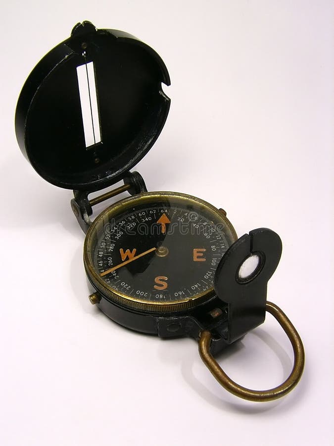 WW2 Compass stock image. Image of compass, range, countryside - 72603