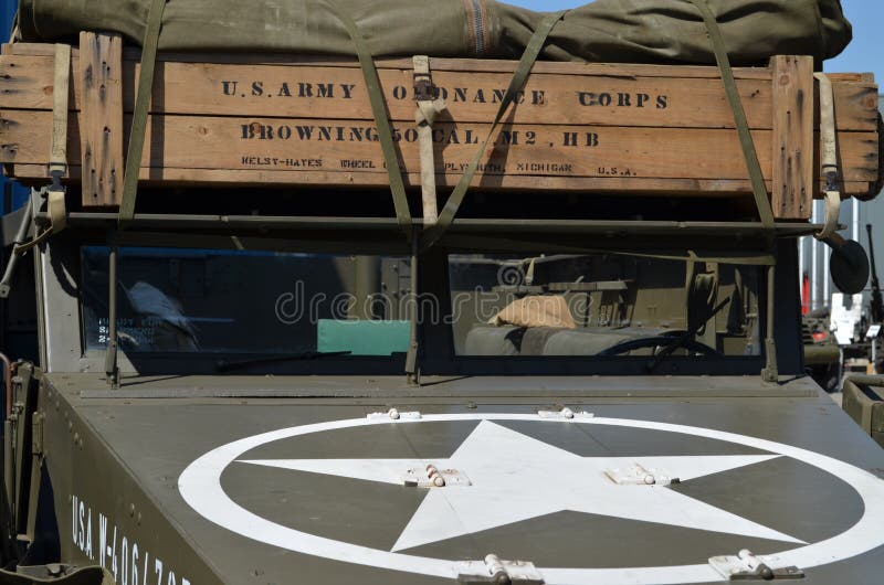 WW2 US Army Half track editorial photography. Image of army - 27640267