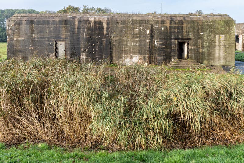 WWII bunker stock photo. Image of architecture, wwii - 260339146