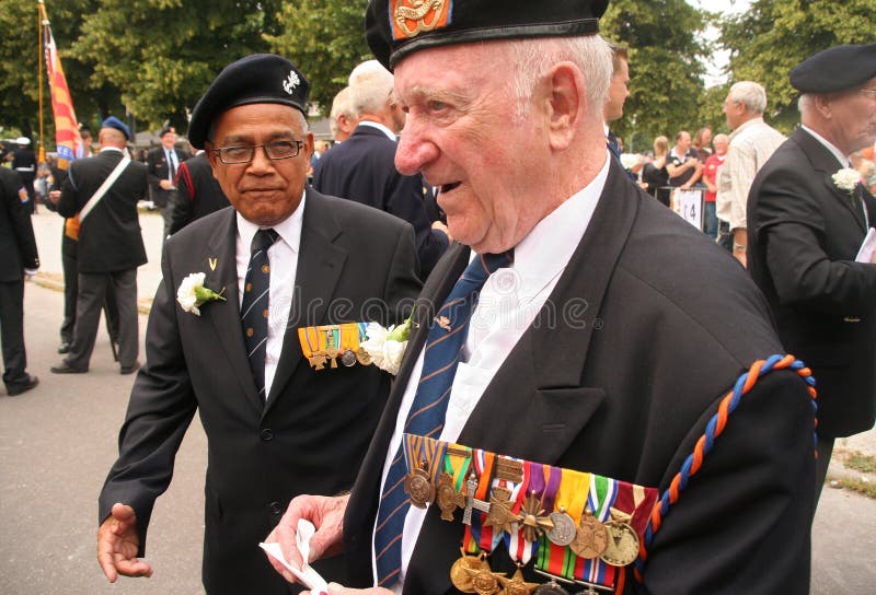 WWII Veterans editorial stock image. Image of soldiers - 9965239