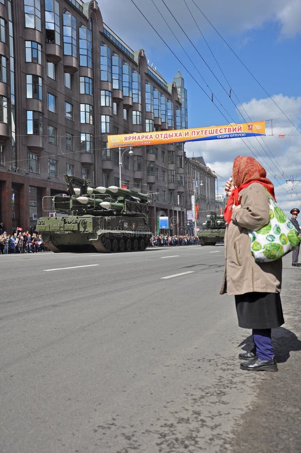 WWII Victory Parade, 2011, Moscow, Russia Editorial Photo - Image of ...