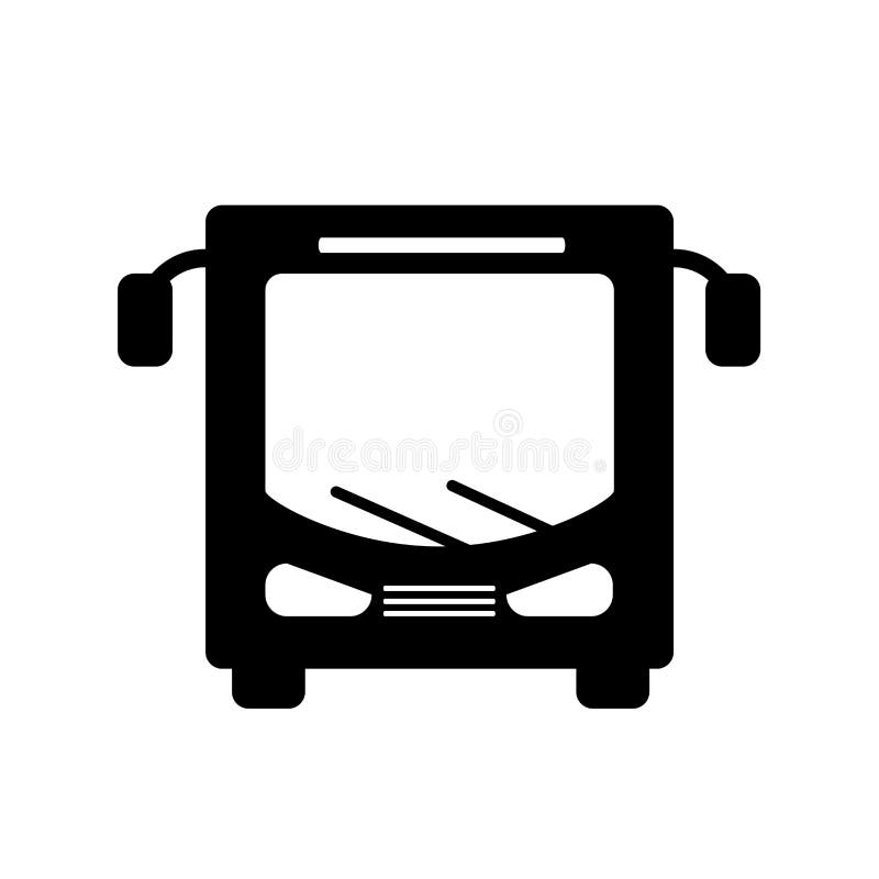 Modern Bus Icon. Public Transport Pictogram. Icon for Web and Print ...