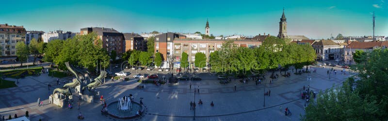 Monument of Revolution in Ruma, Serbia Editorial Image - Image of ...