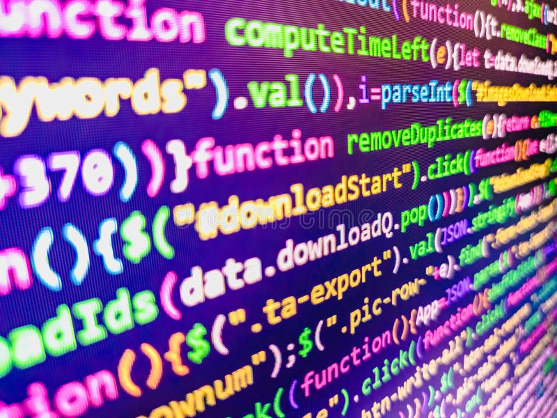 WWW Software Development. Binary and Source Code Malware Background Stock Photo - Image of bank ...