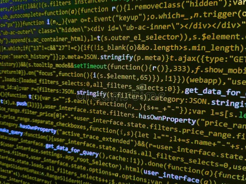 Software Development Modern Application Source Abstract Algorithm Concept It Coding On