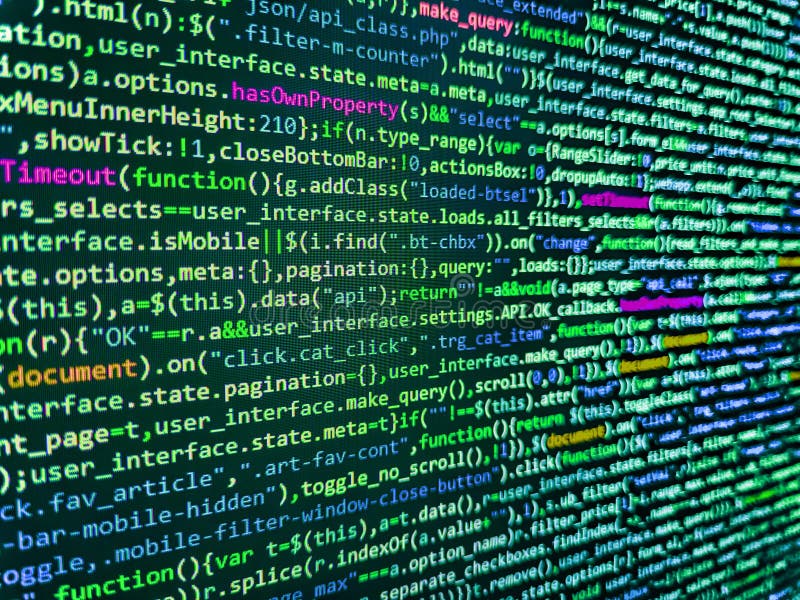 Software Development Programmer Typing New Lines Of Html Code 9046