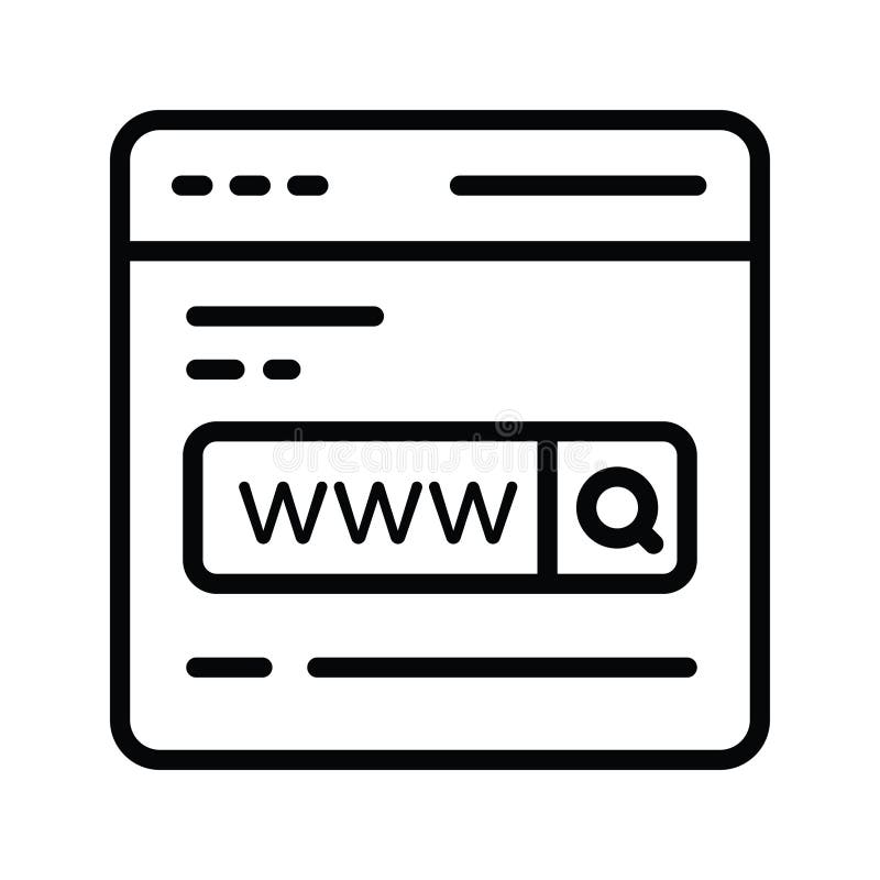 Digital Cloud Vector Outline Icon Design Illustration. Cloud Computing Symbol on White ...