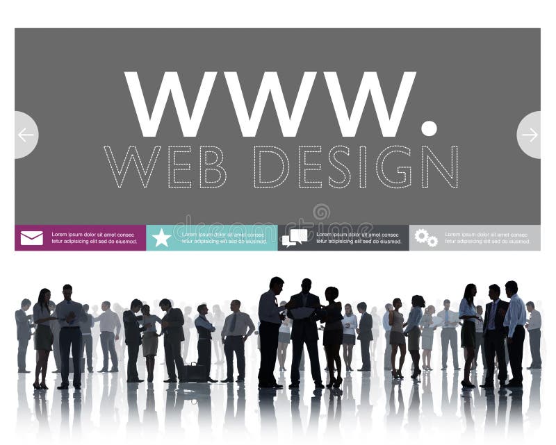 Www Web Design Web Page Website Concept Stock Image - Image of browser ...